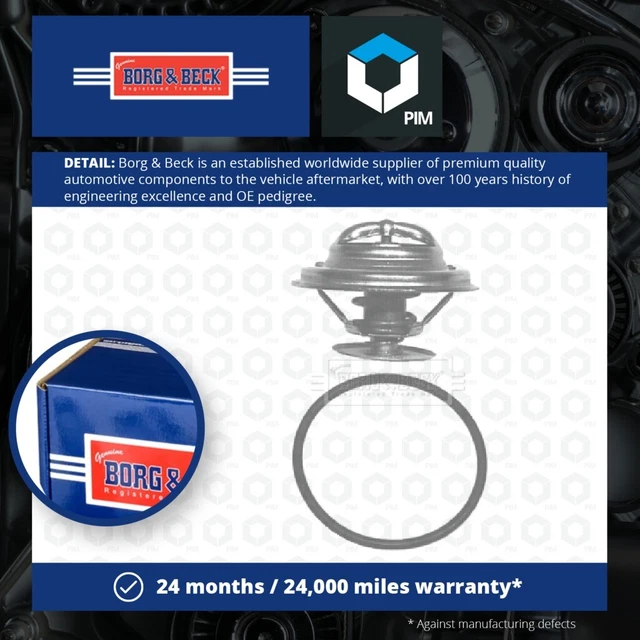 THERMOSTAT DE REFROIDISSEMENT pour VW CARAVELLE Mk3, Mk4 79 à 03 B&B ...