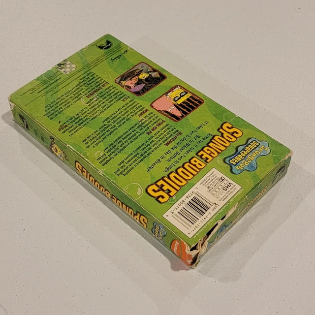 SPONGEBOB SQUAREPANTS - Sponge Buddies VHS 2001 NICKELODEON ANIMATION ... SPONGEBOB SQUAREPANTS - Sponge Buddies VHS 2001 NICKELODEON ANIMATION ...