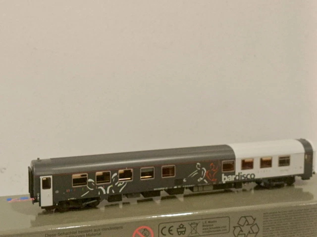 LS MODELS HO Art. 92997 SNCB Carriage SR3 "Bar Disco" Two-Tone Gray ...