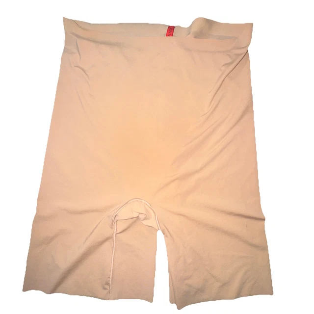 SPANX TRUST YOUR Thinstincts high-waist,mid-thigh Shaping Shorts Large ...