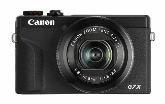 CANON POWERSHOT G7 X Mark III Black 20.1MP Point & Shoot Digital Camera ...