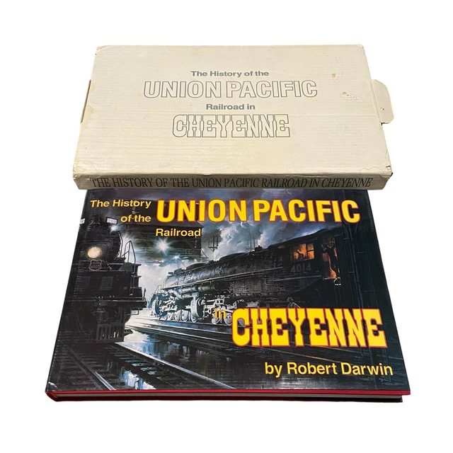HISTORY OF THE UNION PACIFIC RAILROAD IN CHEYENNE W/ ORIGINAL BOX 1987 ...