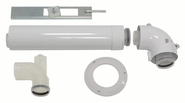 VAILLANT BASIS-ANSCHLUSS-SET KONZ. Abgasl. PP 60/100mm an DN 60 im ...