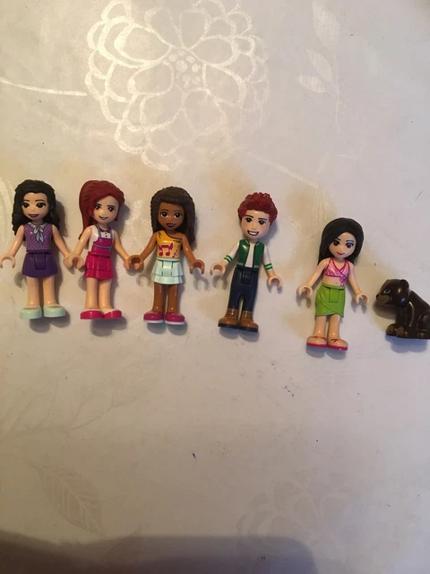 LEGO FRIENDS Lot de 6 figurines et 1 ours EUR 4,00 - PicClick FR