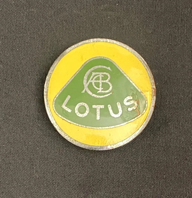 LOTUS MOTOR CAR Vintage Enamel Nose Badge Emblem Insignia £95.00 ...