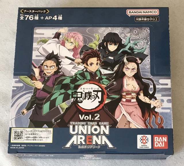 DEMON SLAYER KIMETSU No Yaiba Union Arena Box Vol 2 EX05BT Jap Neuve Et ...
