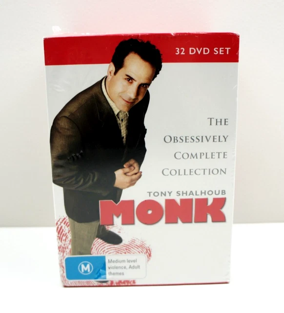 MONK THE COMPLETE Series DVD Box Set Brand New & Sealed Region 4 NTSC ...