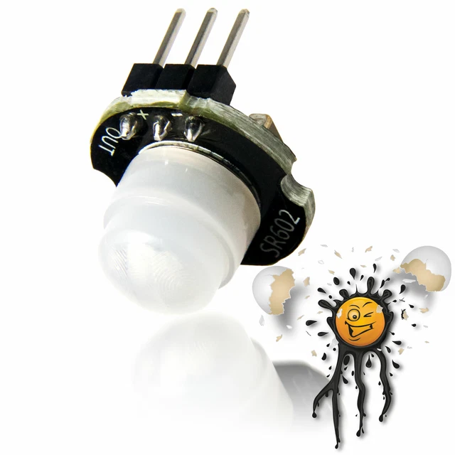 ESP8266 PIR HC-SR602 Infrarot Bewegungs Motion Sensor Modul adj. delay ...
