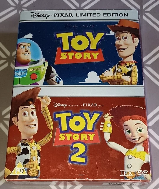 TOY STORY 1 & 2 Region 2 Dvd Box Set Limited Edition In Vgwc Disney ...