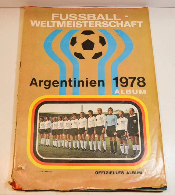 Americana Fussball Sammelalbum Wm 1978 Fussball Weltmeisterschaft