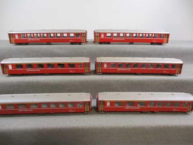 BEMO H0M PERSONENWAGEN Set 6-teilig RhB ohne OVP D46 EUR 2,01 - PicClick DE