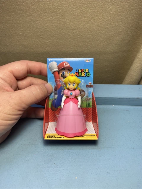 Jakks Pacific Super Mario Bros Princess Peach 2 5 Inch Figure World Of