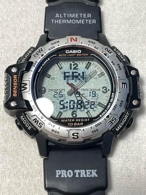 CASIO PROTREK PRO TREK PRT-50 men Quartz Watch Japan -Rank B £95.31 ...
