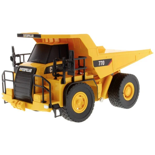 Carrera Rc Camion Dexploitation Cat 770 1 35 Modèle Réduit Rc Débutant