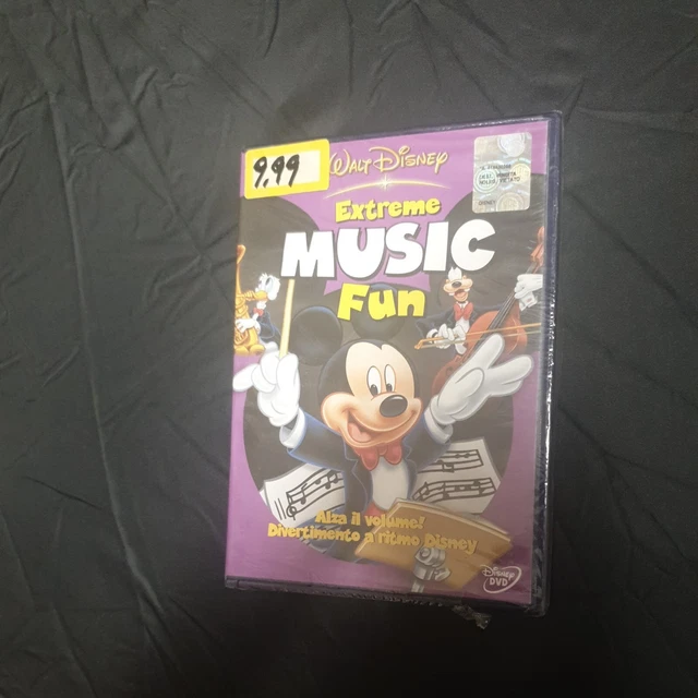 DVD DISNEY EXTREME MUSIC FUN Topolino Paperino Pippo Pluto nuovo 2005 ...