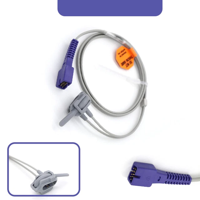 NEONATAL WRAPPED PAEDIATRIC Strapped Oximetry Probe SPO2 Sensor Fit For ...