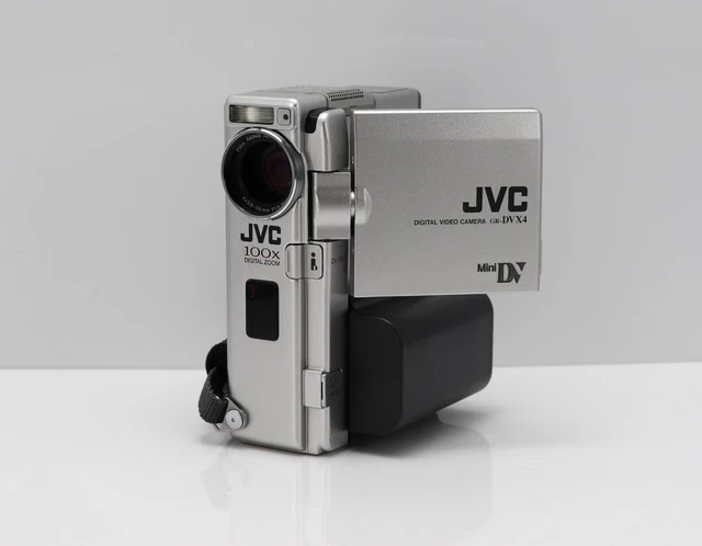 JVC GR-DVX4 CAMCORDER Boxed Mini Dv Tape Video Camera Dvx4E £89.99 ...