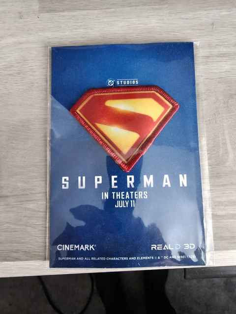 SUPERMAN 2025 CINEMARK Showtime Real D 3D Super Ticket Package Superman ...