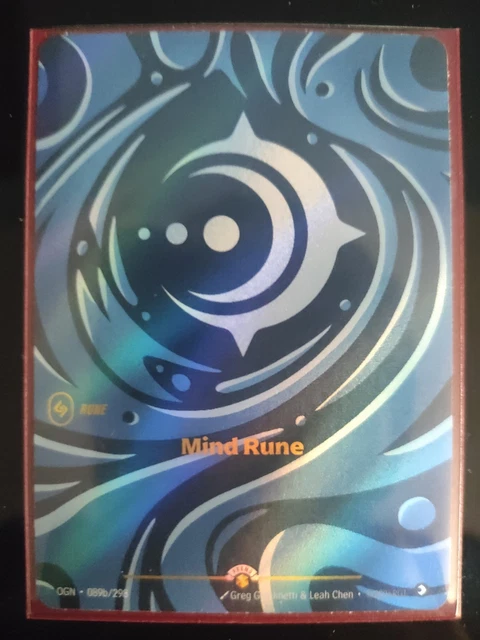 MIND RUNE - Riftbound: League of Legends TCG | PROMO Origins (OGN 089b ...