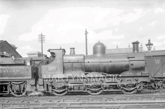 R-140X90MM GLASS RAILWAY Negative GWR 2377 @ Exeter £10.00 - PicClick UK