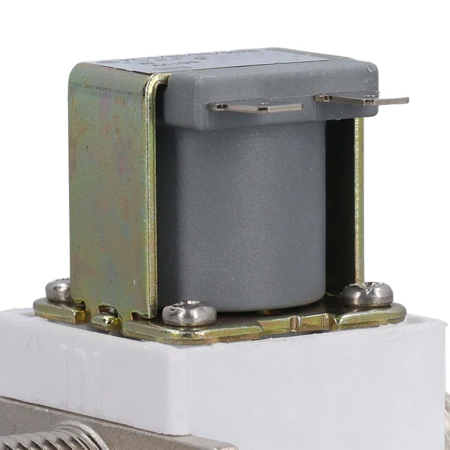 SOLENOID VALVE 1/2IN Thread Copper Backflow Stop Function DC12V ...