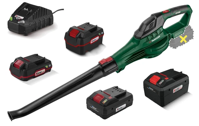 PARKSIDE® 20 V Akku-Laubbläser »PLBA 20-Li B3« mit / ohne Akku und Ladegerät EUR 49,95 - PicClick DE