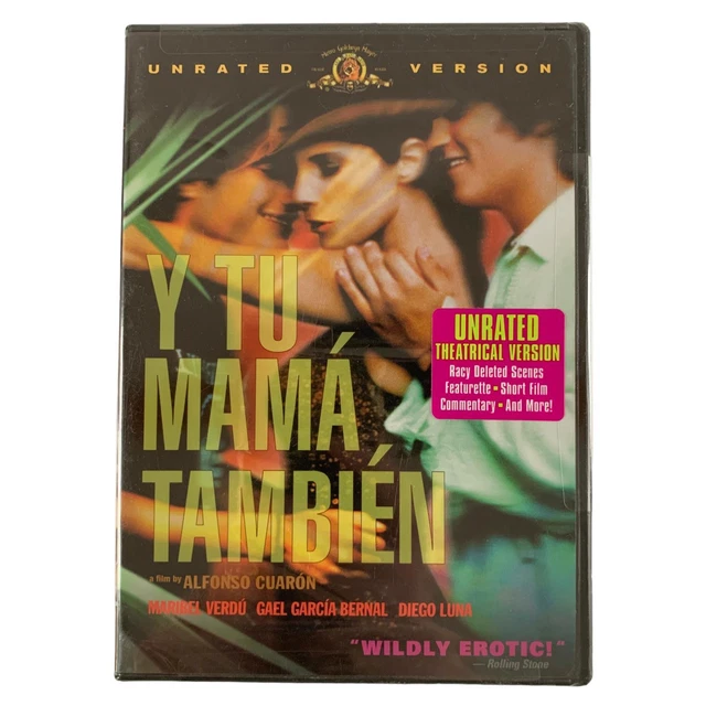 Y TU MAMA Tambien DVD (2002) Unrated Version Deleted Scenes NEW Sealed ...
