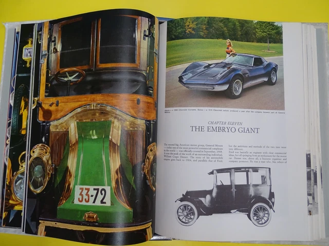 HISTORY OF THE Motor Car, Vintage Binder, Bound Volume Of Weekly ...