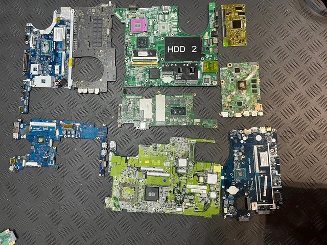 7.67KG OF E-WASTE gold, palladium and silver recovery. Listing # 2 £52. ...