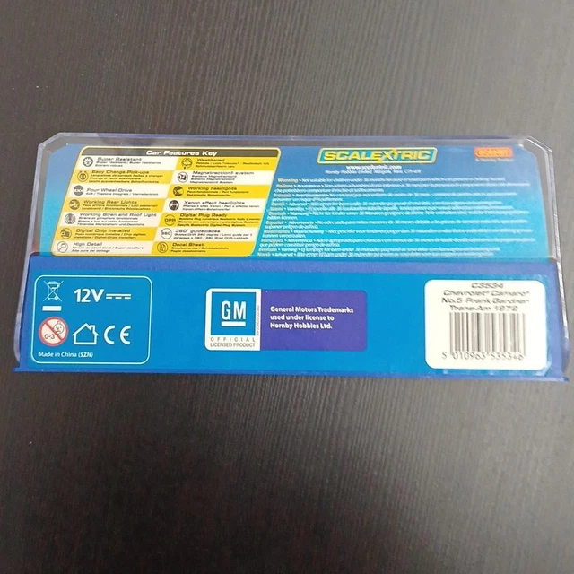 SCALEXTRIC CHEVROLET CAMARO slot car £150.10 - PicClick UK