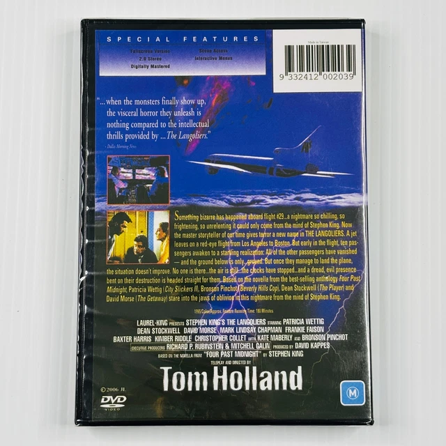 STEPHEN KING'S THE Langoliers DVD Region 4 PAL Brand New Sealed Tracked ...