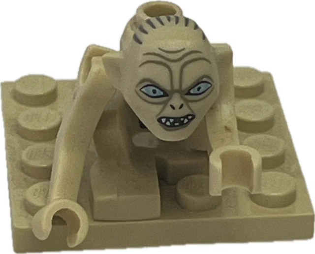 LEGO MINIFIGS MINIFIGURE Lego Gollum - Wide Eyes The Lord of the Rings ...
