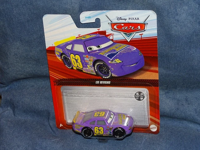 RARE VOITURE DISNEY Pixar Cars Lee Revkins N°63 Transberry Juice Serie ...