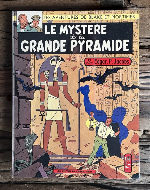 BLAKE ET MORTIMER: T1-2 Le Mystère De La Grande Pyramide 69 Craquant ...