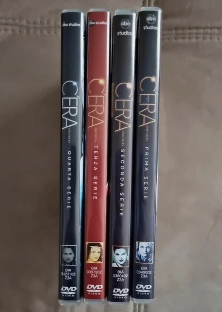 DVD C'ERA UNA volta Stagione 1 2 3 4 Serie Italiano Rara Once Upon A ...