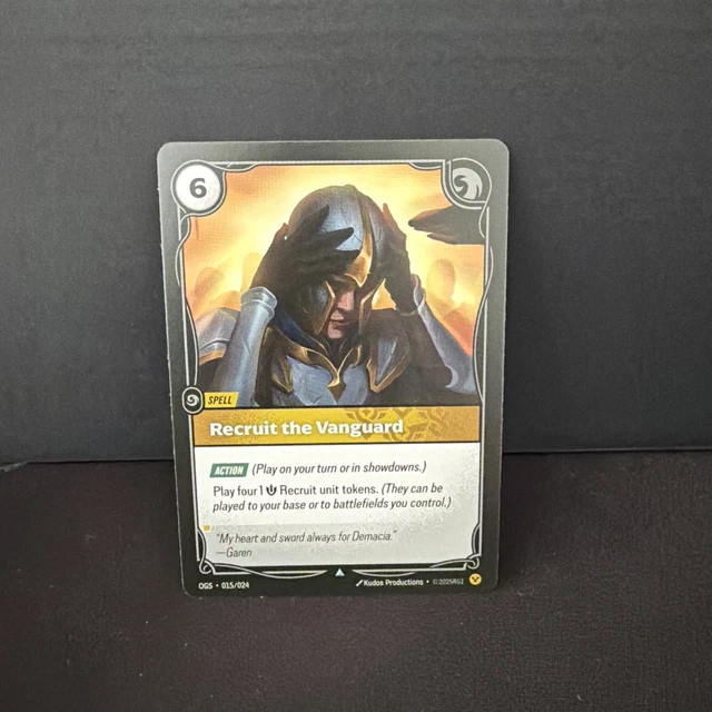 RIFTBOUND - RECRUIT the Vanguard - Proving Grounds #015 $11.99 ...