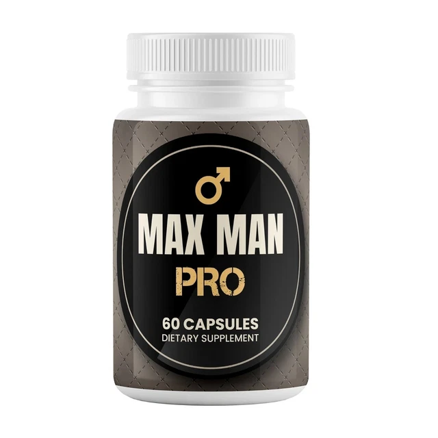 MAX MAN PRO Advanced Male Health Supplement to Boost Energy & Endurance ...