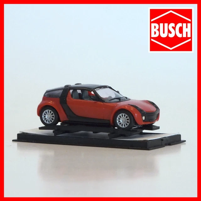 BUSCH 49350 SMART Roadster Coupé rot 1:87 H0 EUR 12,29 - PicClick DE