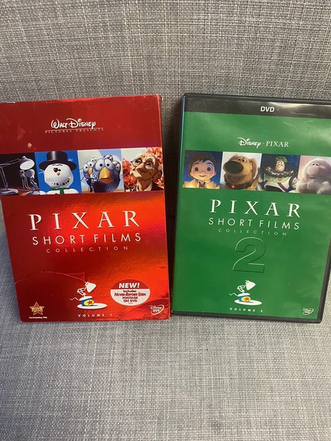 DISNEY PIXAR SHORT Films Collection Vol 1 And 2 Dvd Lot £4.71 - PicClick UK