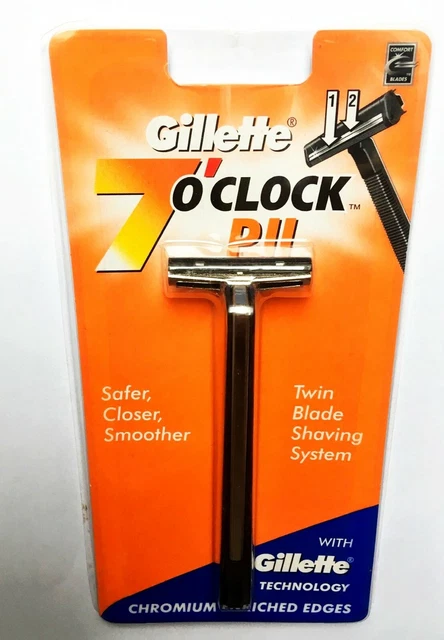 RASIERER GILLETTE, G2, P2 Griff, GII, PII, 7o'Clock (original) EUR 19 ...