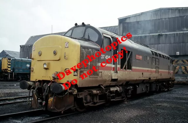 ORIGINAL 35MM Slide Diesel / Electric Train / Railway 37424 Eastfield ... ORIGINAL 35MM Slide Diesel / Electric Train / Railway 37424 Eastfield ...