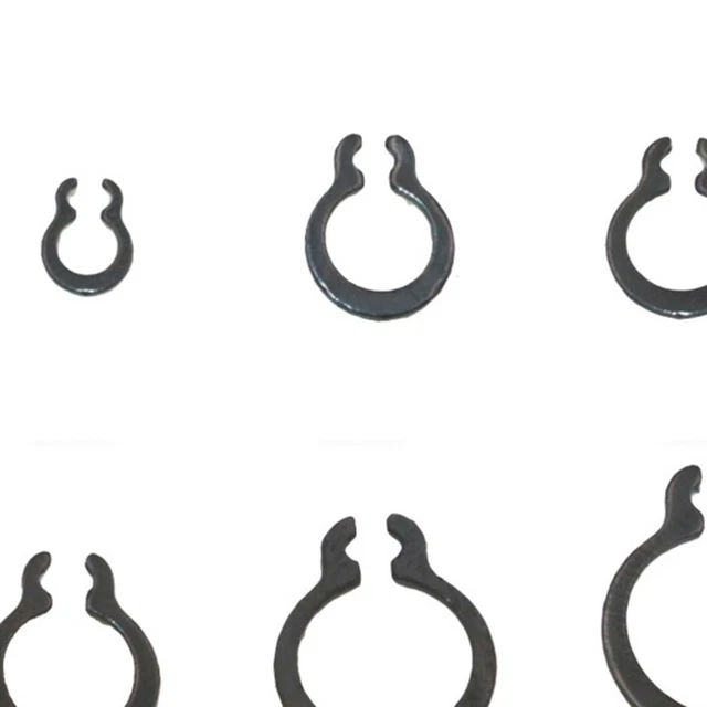 2 PCS CARBON Steel Retaining Ring Set Retainer External Snap Assortment ...