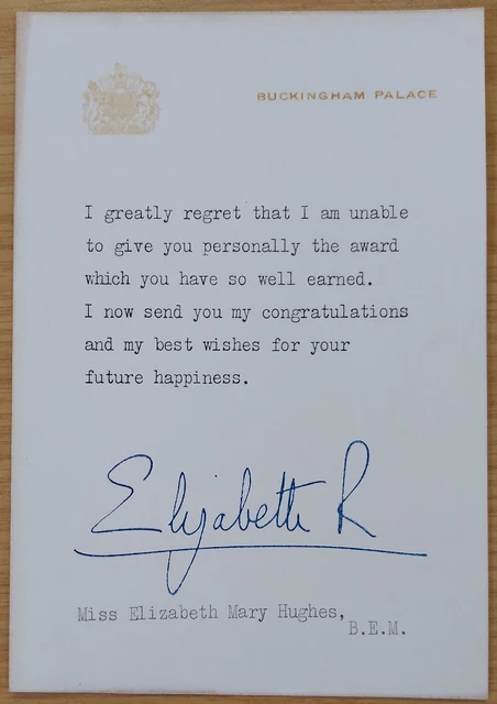 QUEEN ELIZABETH II Autograph - Collectors Edition (20-item Lot!) £3,260 ...