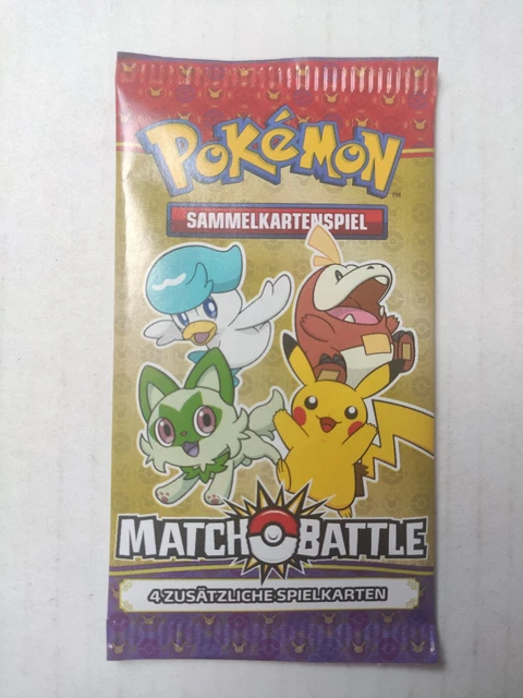 POKEMON MATCH BATTLE Booster Pack McDonalds 2023 - UNGEWOGEN EUR 3,99 ...