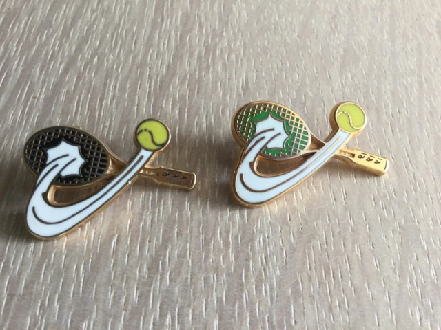PIN'S ROLAND GARROS Tennis (signées S.A.P. Paris) Qualité Arthus Bertrand.Neufs. EUR 7,50 ...