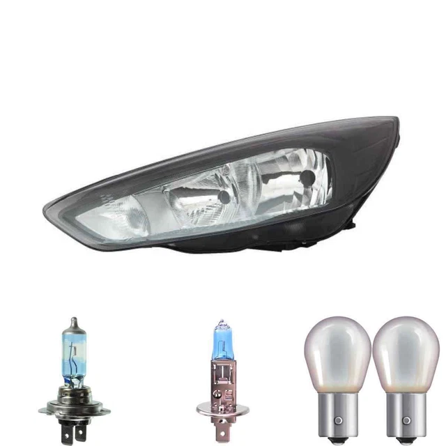 FARO HALÓGENO DERECHO H7 para Ford Focus III Familiar Sedán Incl ...
