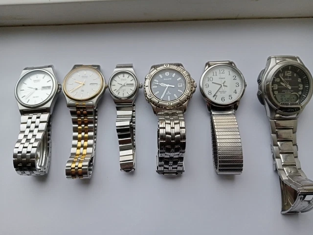 VINTAGE SEIKO WATCHES Plus Timex Indiglo, Accurist, Casio. See Details ...