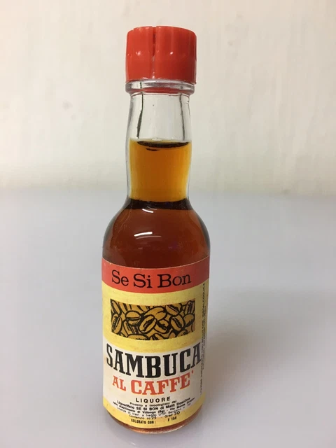 MIGNON MINIATURE SE Si Bon Liquore Sambuca Al Caffè 25cc 30% Vol EUR 4 ...
