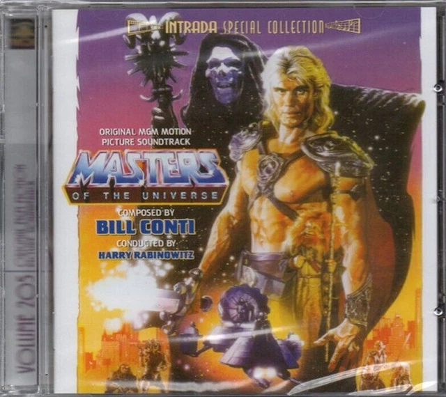 SOUNDTRACK MASTERS OF The Universe CD Bill Conti Intrada Special ...