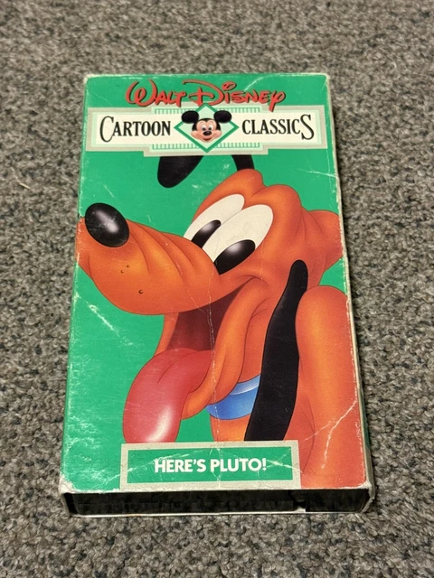 WALT DISNEY CARTOON Classics Collection VHS Volume 5 Here's Pluto Kids ...
